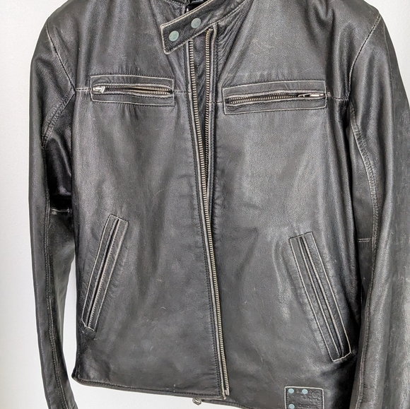 Diesel | Jackets & Coats | Diesel Leather Biker Jacket | Poshmark